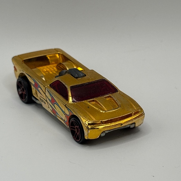 Toys | Mattel 203 Hot Wheels Gold Bedlam Truck Car 164 Diecast Car ...